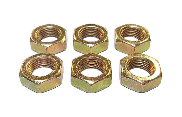 5/8-18 Steel Left Hand Jam Nuts (6 Pack) – QS Components, Inc.